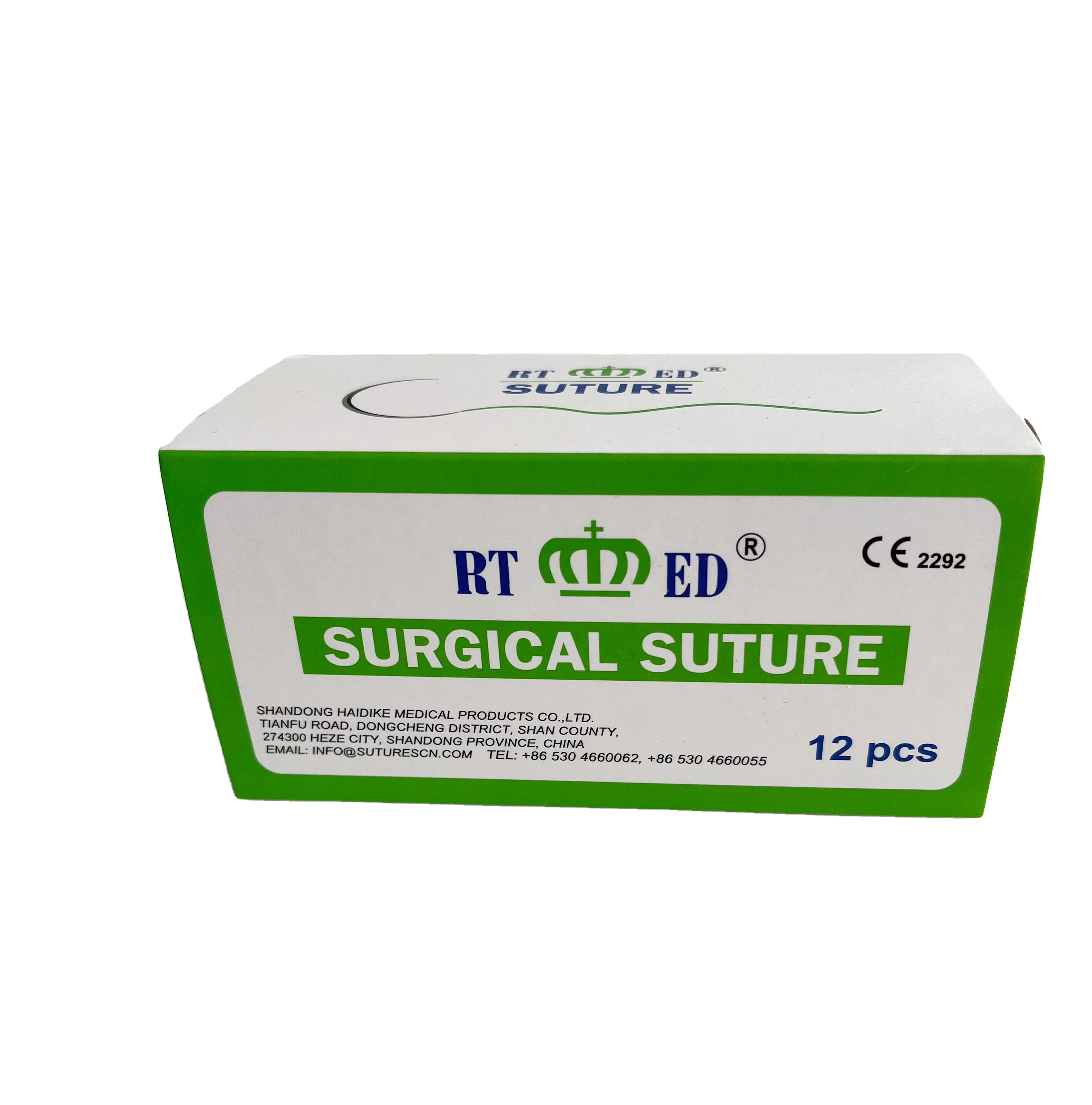 Rtmed Non-absorbable Sutures Surgical Suture Nylon 10/0 Spatula 6mm ...