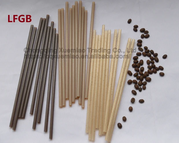 Carbon Neutral Biodegradable Straw 100% Natural Straw Disposable Coffee ...