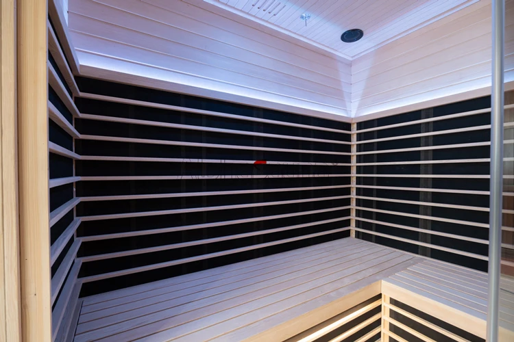Optional Commercial Large Infrared Hybrid Sauna Room Glass Steam and ...
