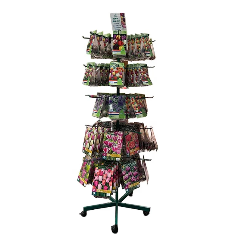 Supermarket Display Rack Wire Shelf Racks Display Portable Potato Chip ...