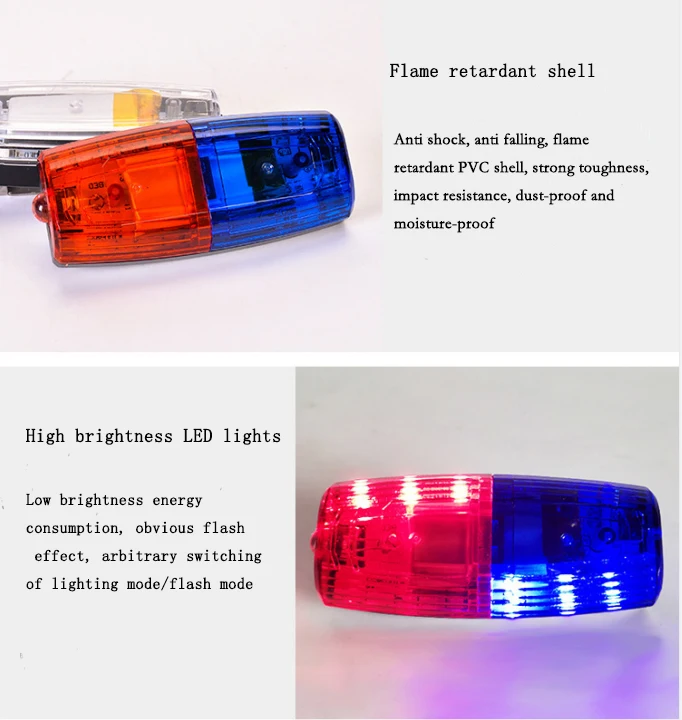Portable Led Duty Lamp Traffic Safety Warning Light Shoulder Light Led ...