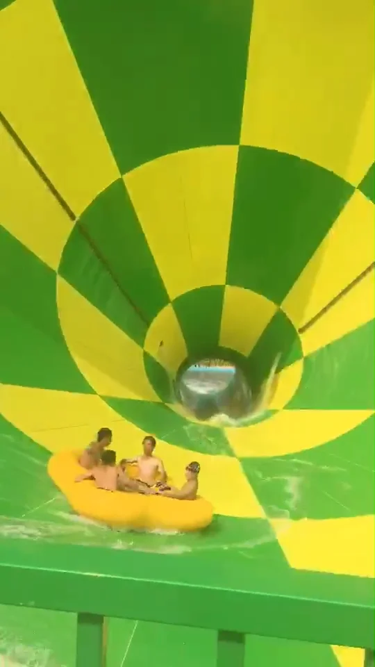 Swimming Pool Water Slides Fiberglass Space Bowl Slide For Water Park ...