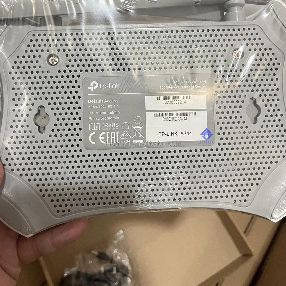 TP-LINK TL-WR842N Router - 95% New, 300mbps Wi-Fi for Home