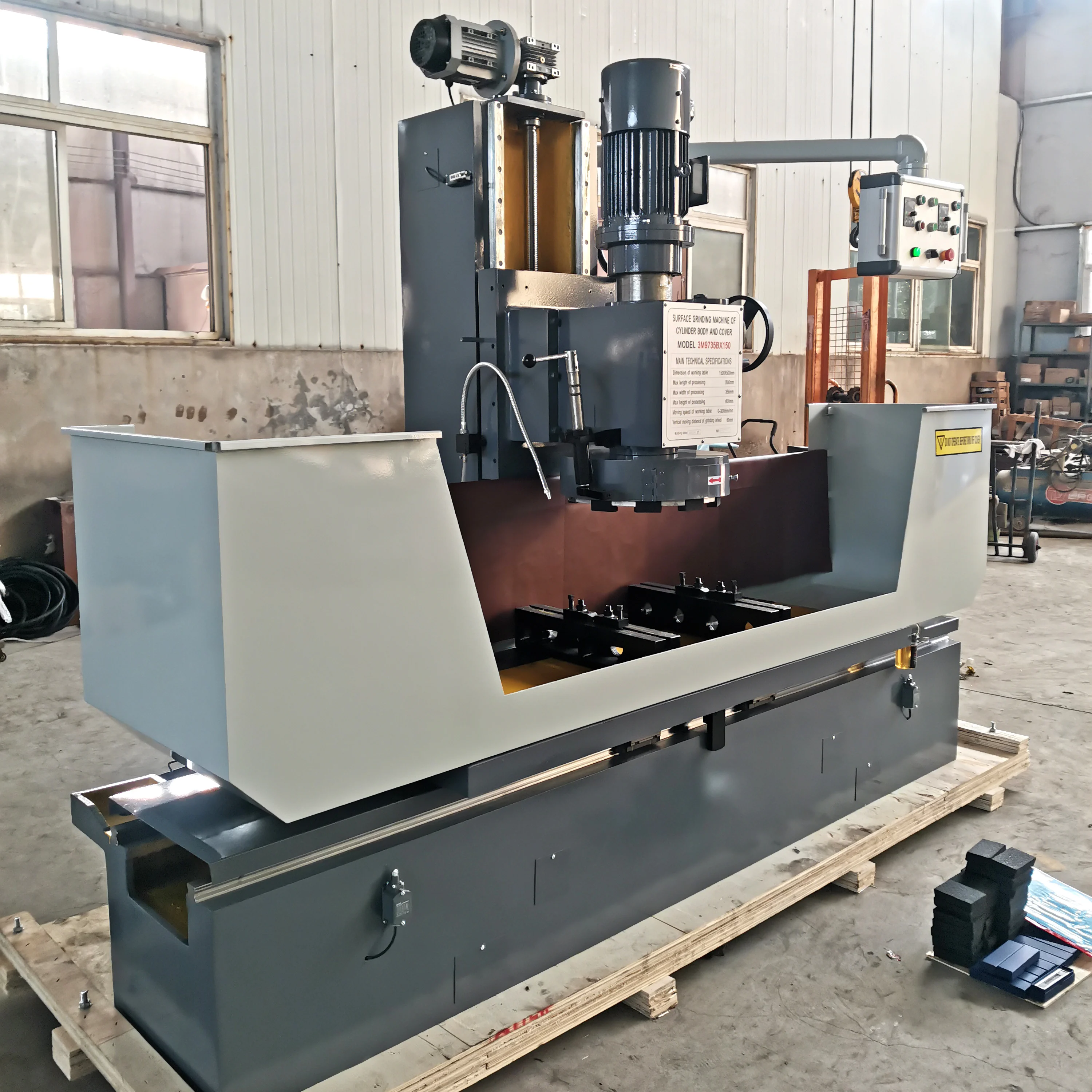 High Precision Grinding Milling Machine for Cylinder Heads