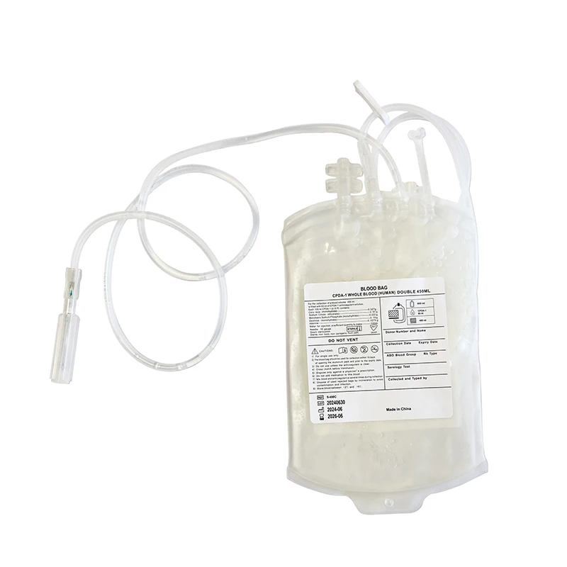 Medical Disposable Transfusion Bag Blood Collection Bag 450ml 500ml ...