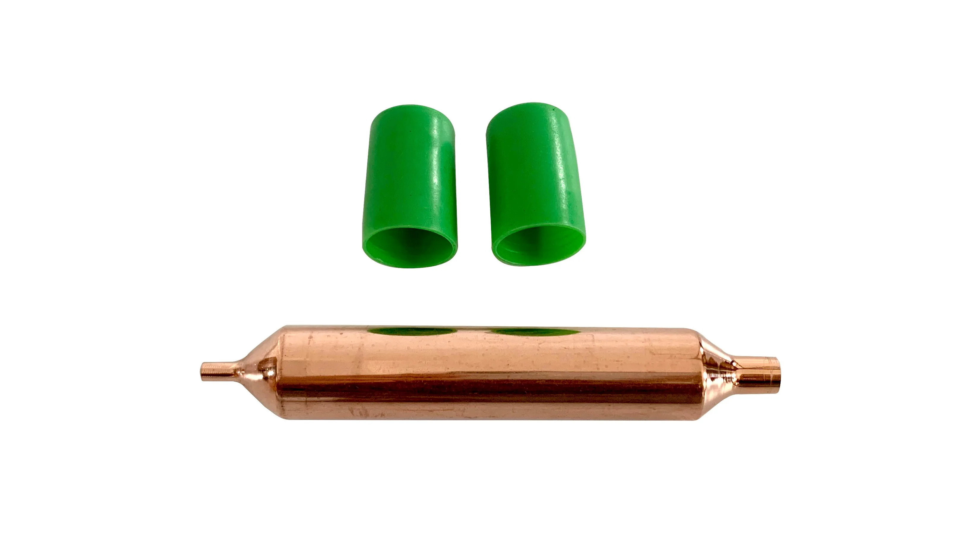 Single Pipe Copper Double Tail Hole Filter Drier For Refrigerator ...