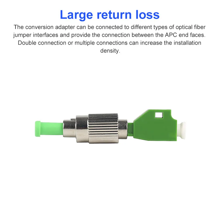 Lc/apc Female To Fc/apc Male Fiber Optic Hybrid Adapter Lc-fc Connector ...