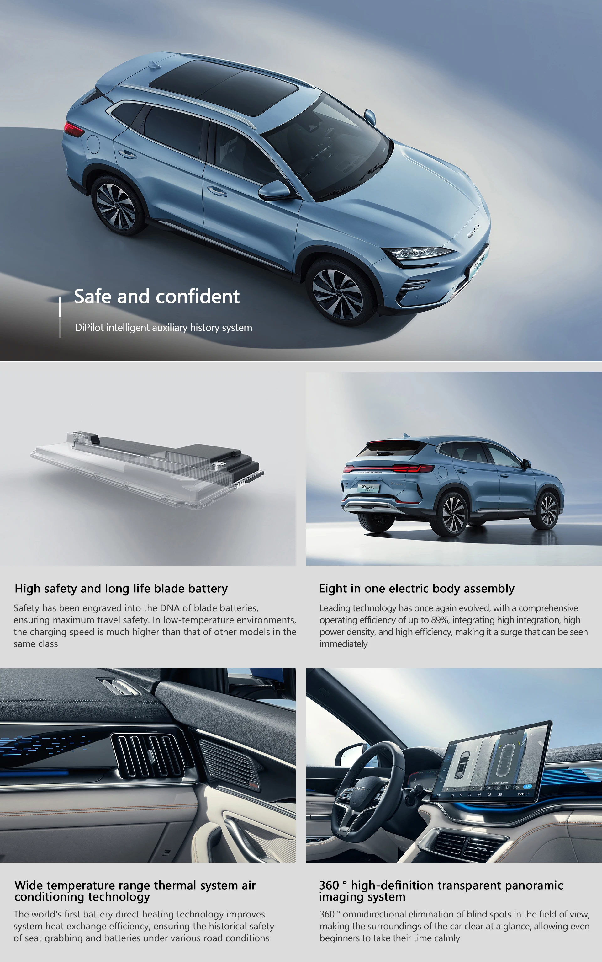 Byd Song Plus Flagship 2023 2024 Champion Edition 87kwh Byd Blade ...