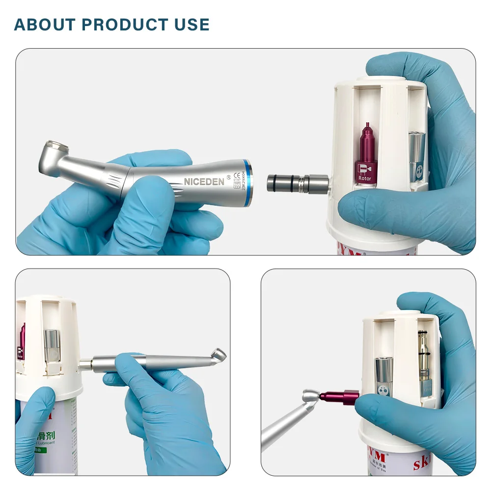 Dental Handpiece Maintenance - Portable Oil System Cleaning