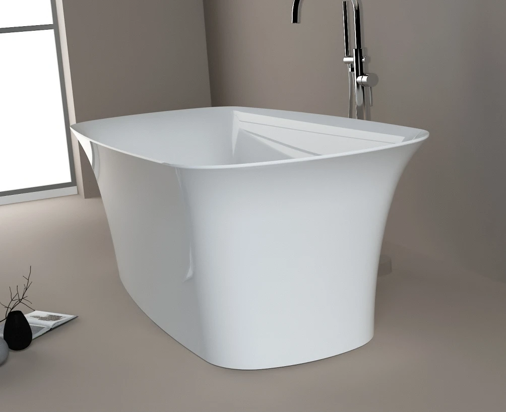 Vanna Porcelain SPA Tub - Modern Independent Bath Solutions