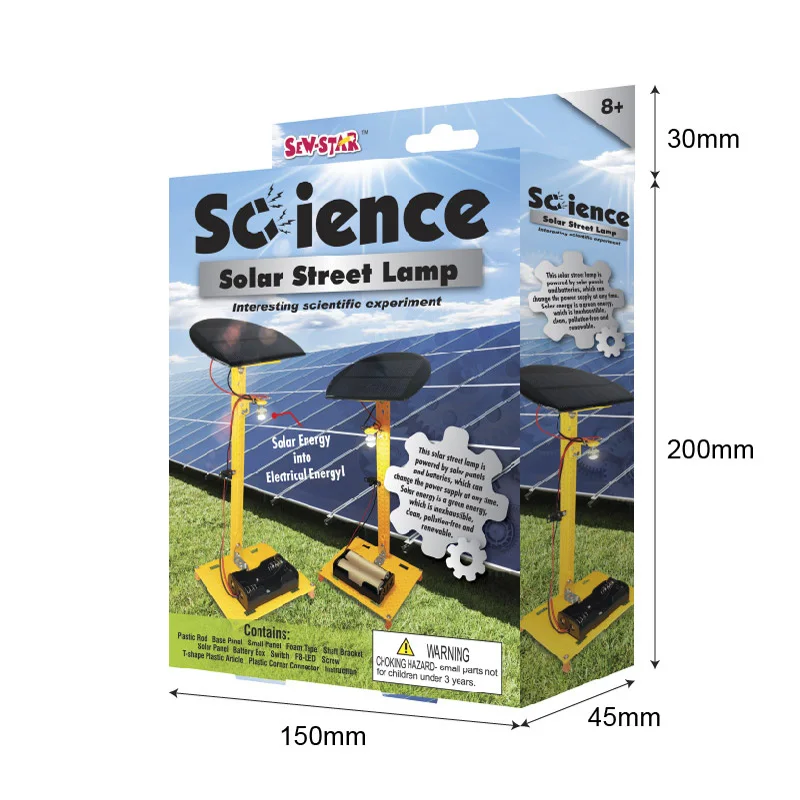 DIY Solar Lamp Kit - Educational Toys for Kids & Teens