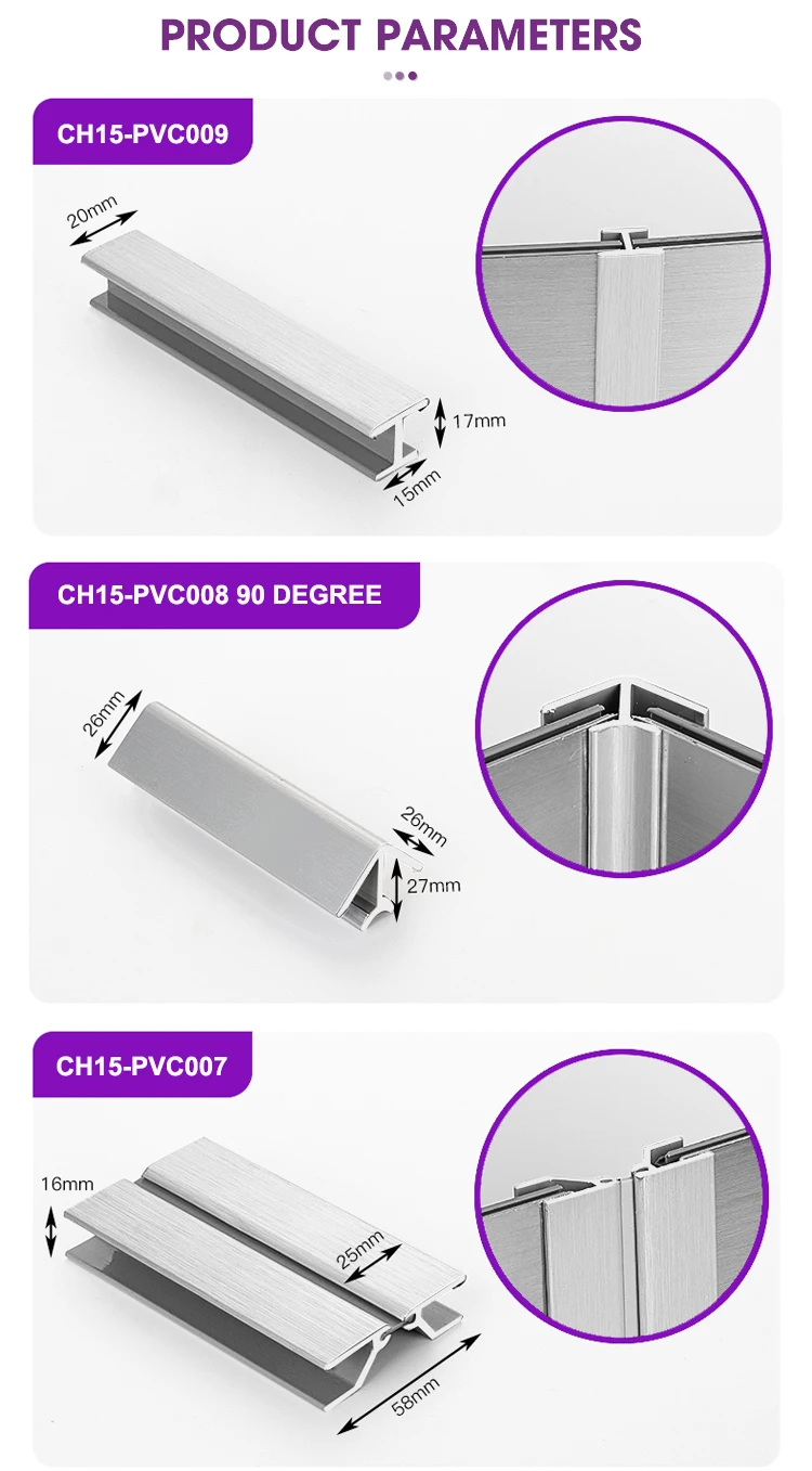 PVC Skirting Board Corner Connectors for Kitchen Cabinets | 90° & 180 ...