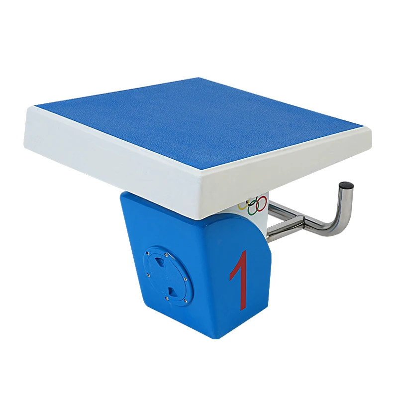 Starting Block Iaaf Swimming Jump Jumping Castle Sliding One Step Used ...