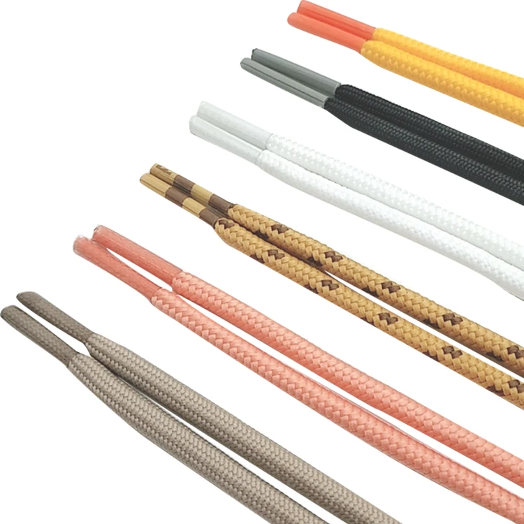 Custom Design Metal Tips Drawstring Cord for Hoodies