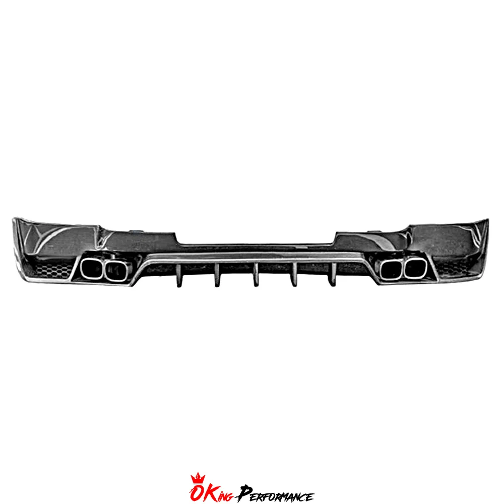Oking Design Carbon Fiber Rear Diffuser With Exhaust Tips For Land ...