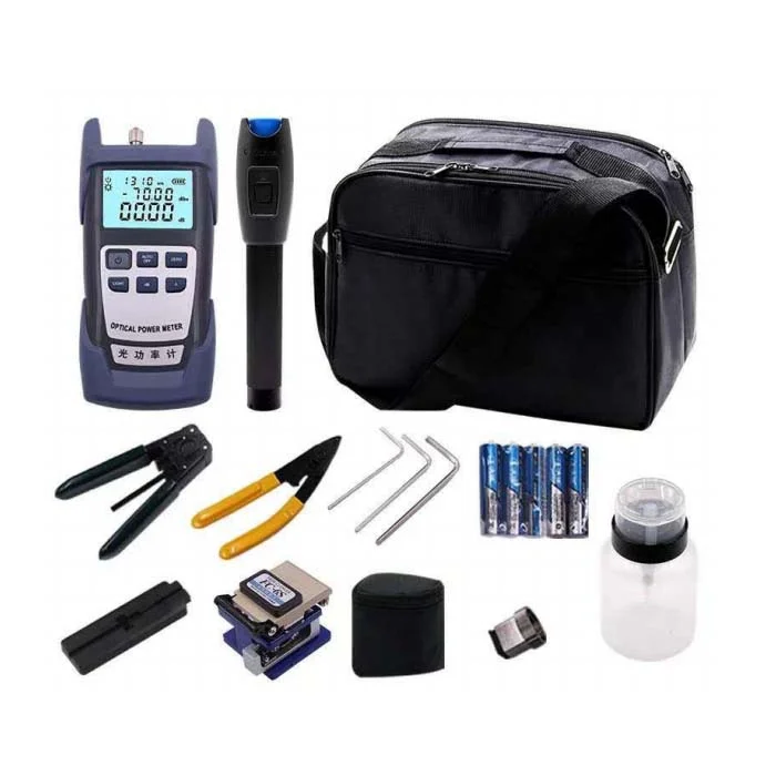 Deluxe Anaerobic Field Quick Termination Fiber Fusion Splicing Tool Kit ...