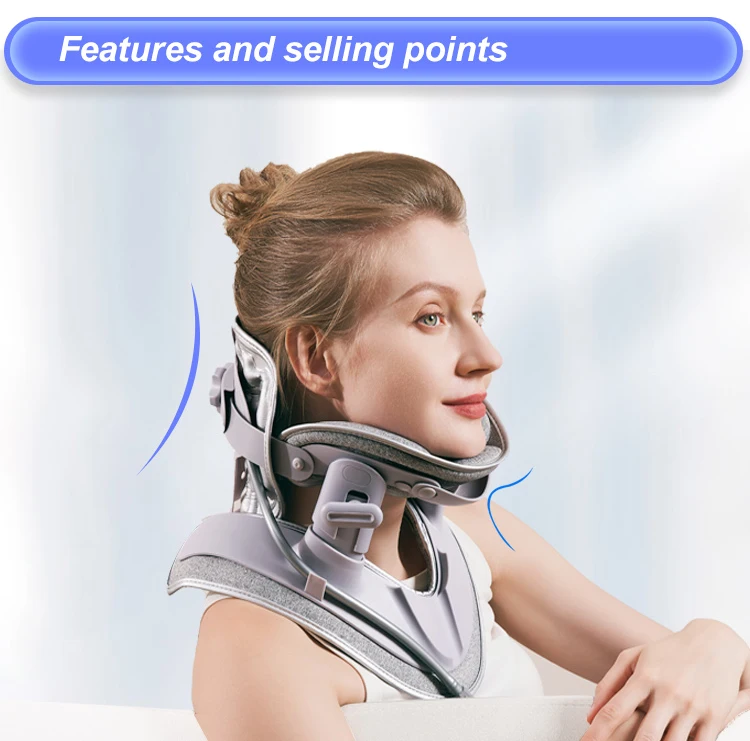 Medical Inflatable Easy To Wear Cervical Spondylosis Neck Back Pain ...