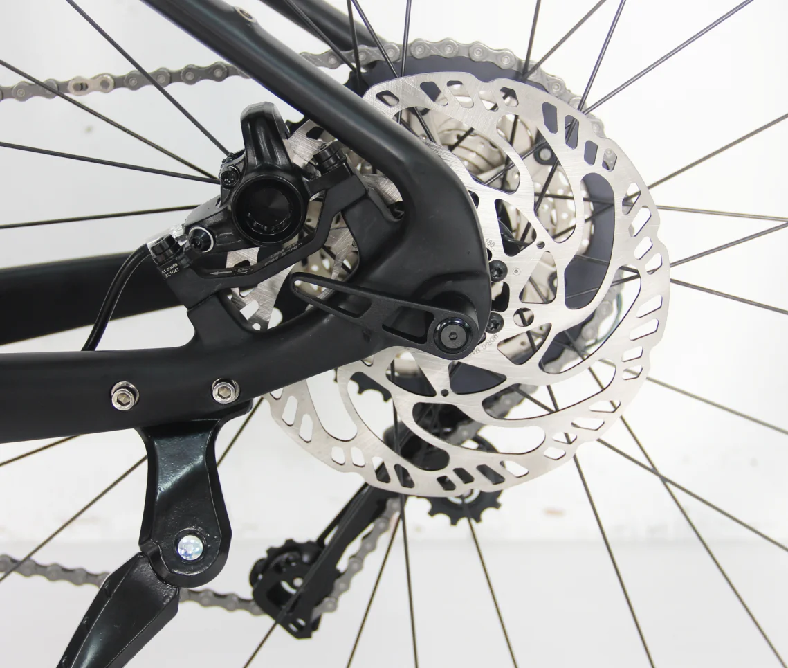 Full Suspension Electric Mountain Bike - Carbon Fiber Frame
