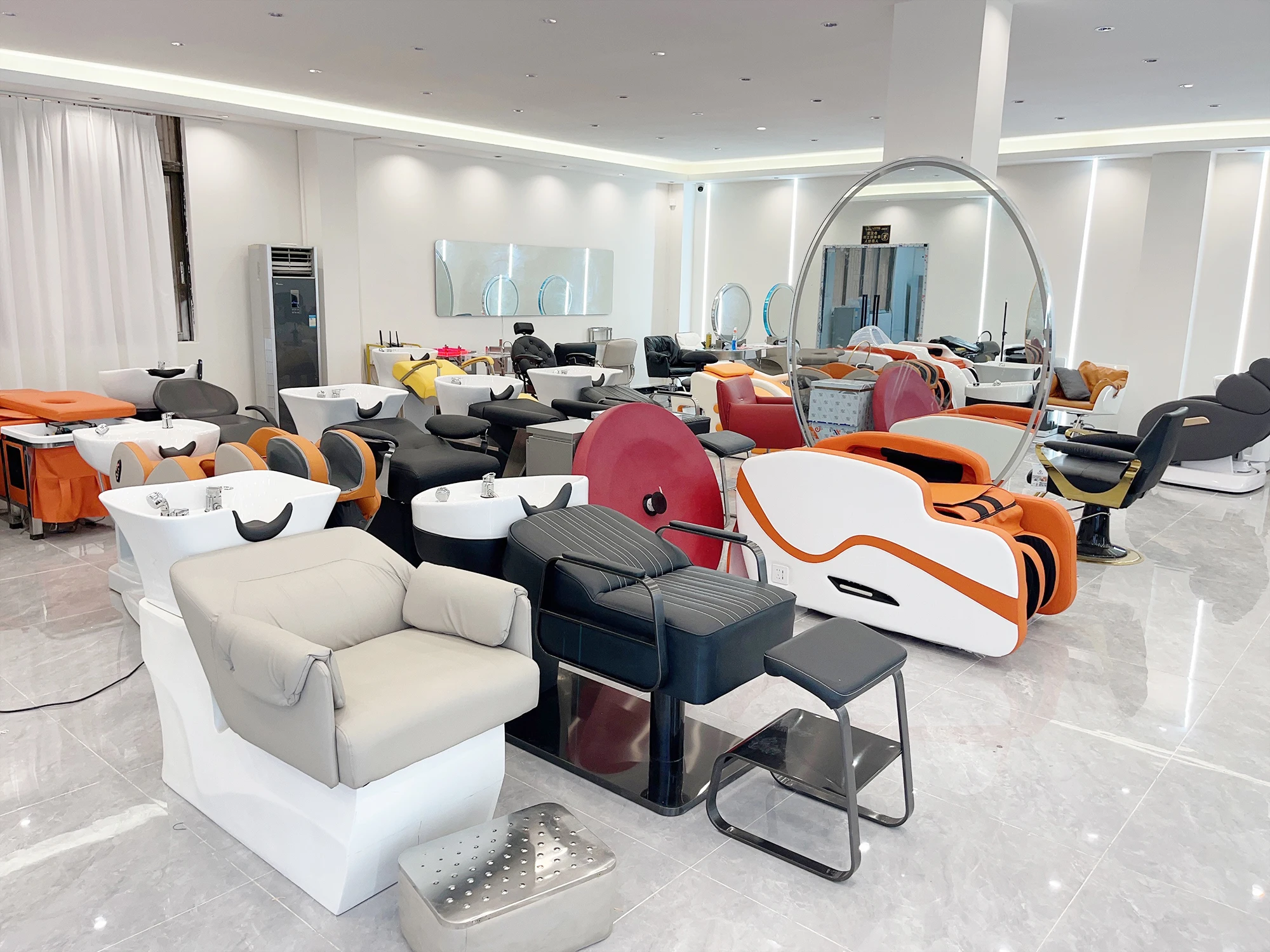 SHUNLONG Spa Manicure and Pedicure Chair Set - Luxury Touch