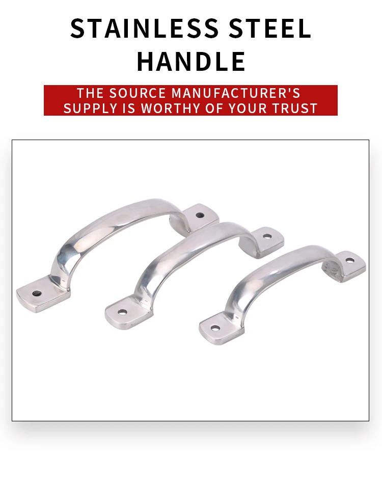Modern Stainless Steel Curved Design Outdoor Cabinet Handles For Door ...