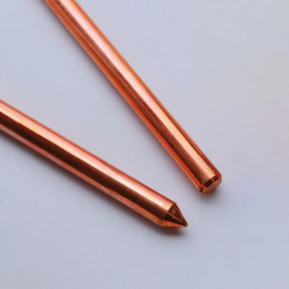Unthreaded Copper Ground Earth Rod Set 4ft 6ft Price - Buy Copper ...