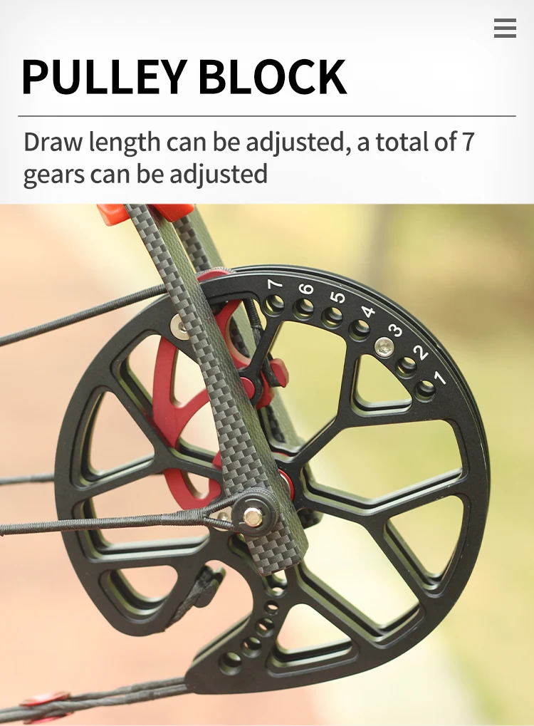 Left Handed Bow - Dual Use Compound Bow for Hunting & Shooting