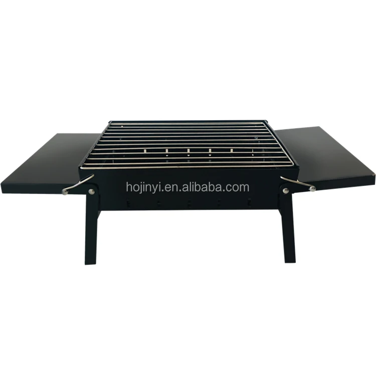 Portable Charcoal Grill Stainless Steel Folding Grill Tabletop Outdoor ...