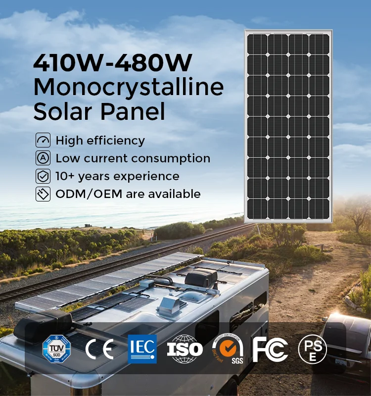 Placa Solar 400 Watt Full Black Solar Panel 400w Shingled Solar Panels ...