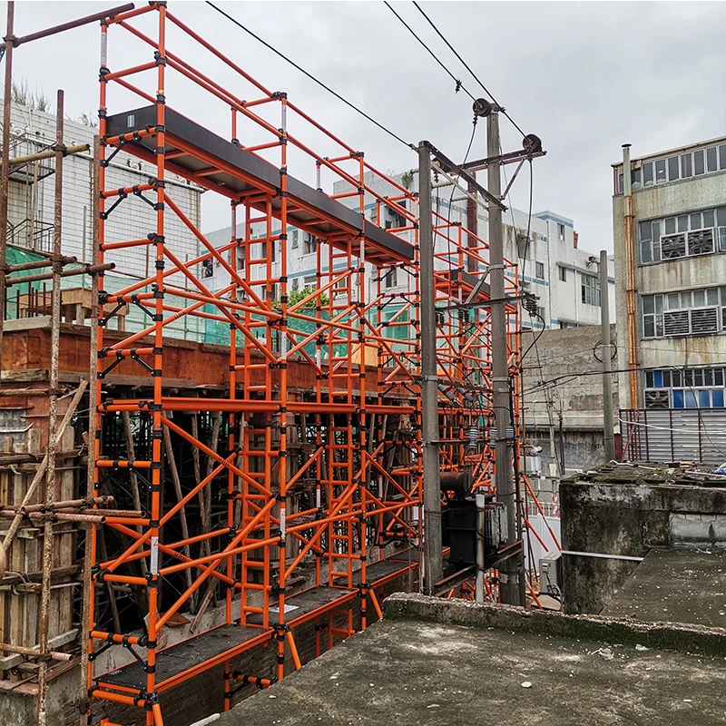Foldable Mobile FRP Mobile Scaffolding - High Safety