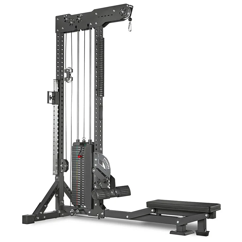 Plate Loaded Lat Pulldown Low Row Machine for Powerlifting