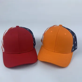 Wholesale Men Custom High Profile Mesh Embroidered Trucker Caps High ...