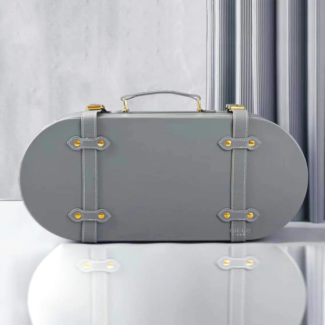 Custom Luxury PU Leather Royal Orchid Display Cardboard