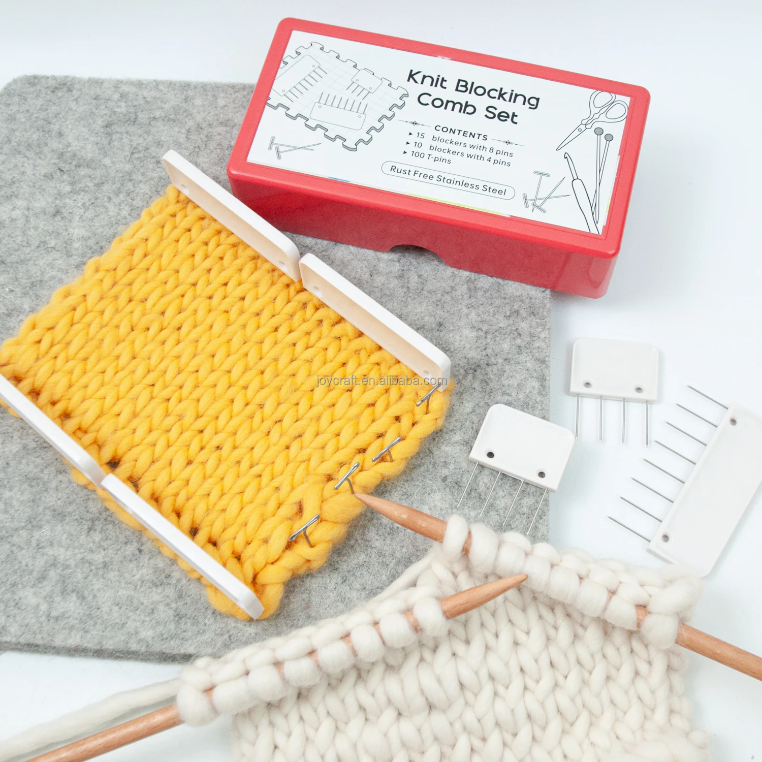 Knitting Blocking Combs Set of 25 Combs for Blocking Knitting Crochet ...