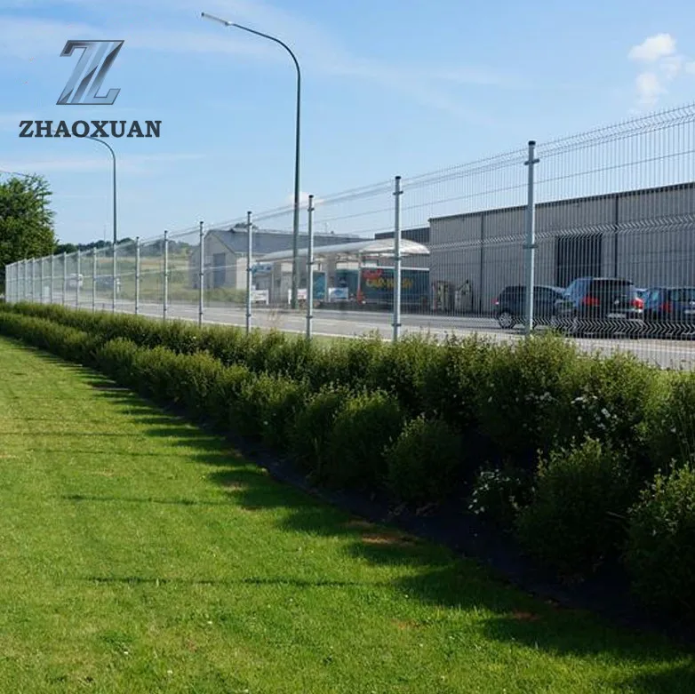 Welded and Bended Mesh Fence 3D Bending Fence Aesthetically Pleasing ...