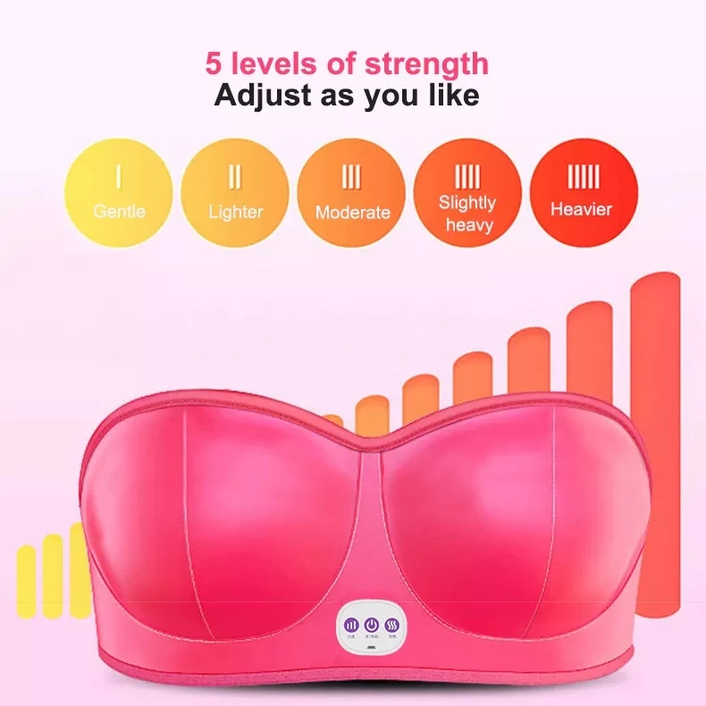 Customized Massaging Breast Vibrator,Electric Chest Machine Nipple ...
