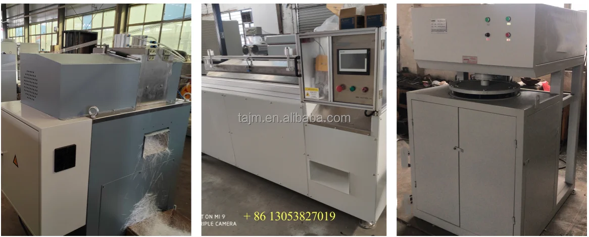Synthetic Micro Fiber Cutting Machine/ Bundle Twisted Fiber Chopping ...