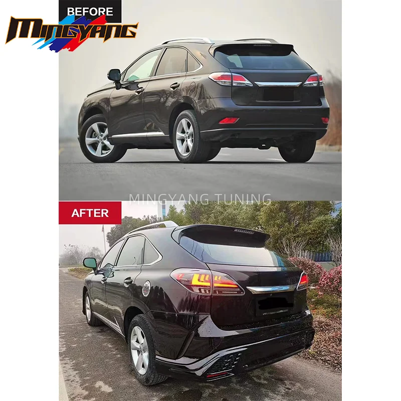 Lexus RX Bumpers & LED Lights - 2009-2013 Bodykit Upgrade