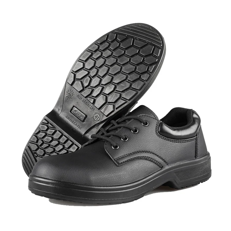 Black chef safety shoes , kitchen safety shoes ,office safety shoes ...