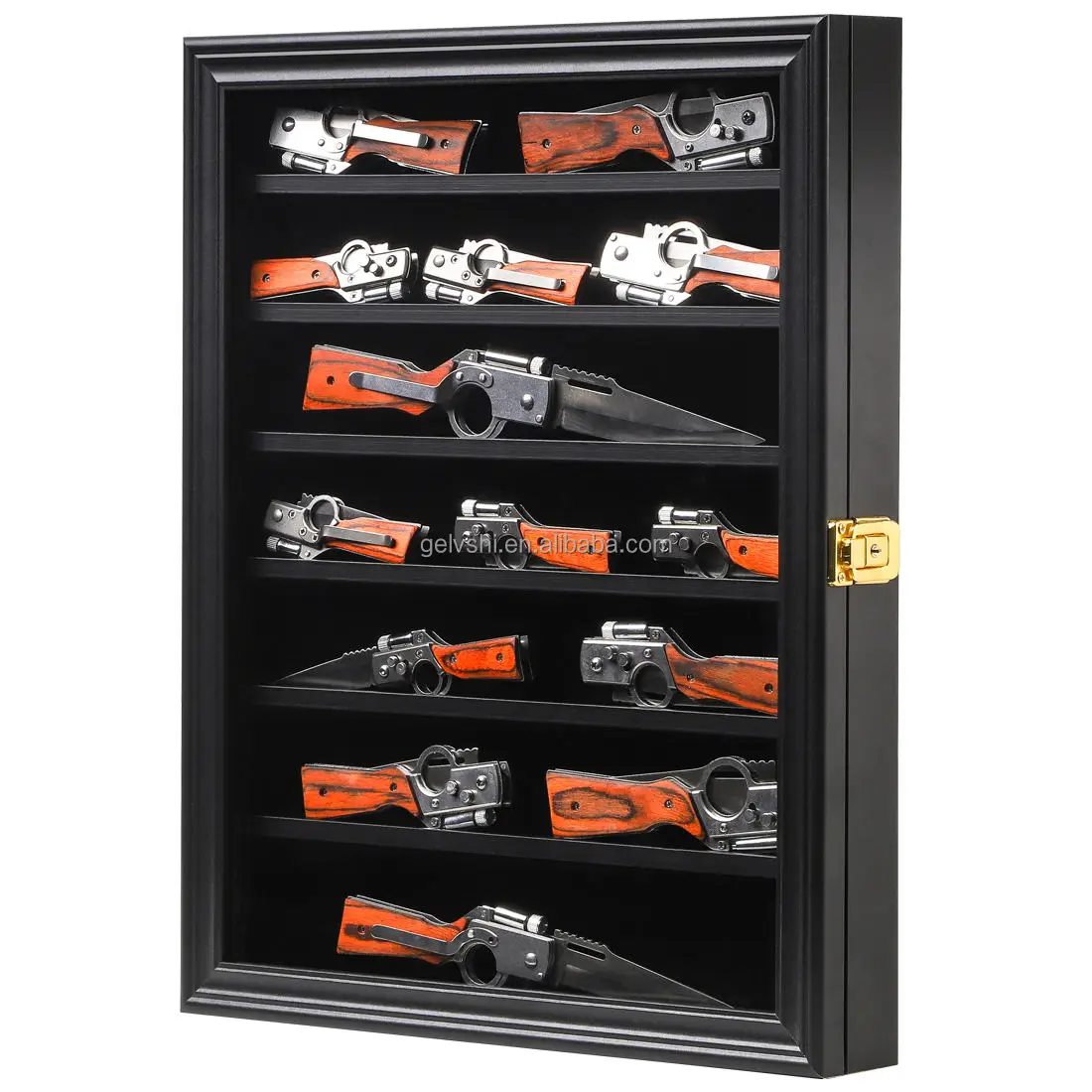 Custom Knife Display Case Uv Protection Acrylic Knife Display Case ...