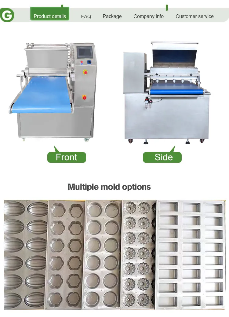 Stainless Steel Industrial Cookie Dispenser Tiramisu Baking Production ...