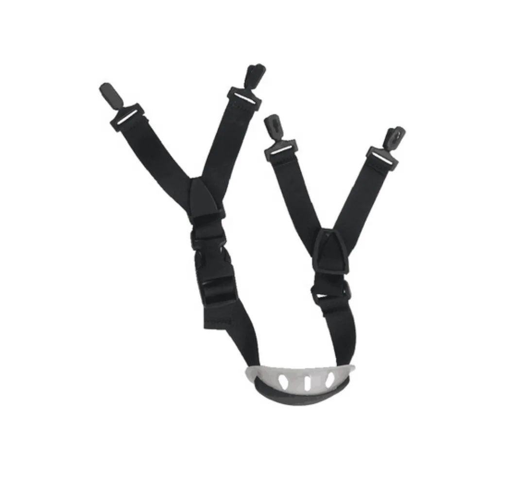 Y Type Standard 4 Point Hard Hat Chin Straps With Chin Cup - Buy Chin ...
