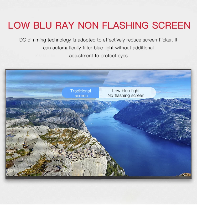 Frameless Computer Lcd Led Monitor 21.5 24 27 Inch Ips Desktop Led Pc ...