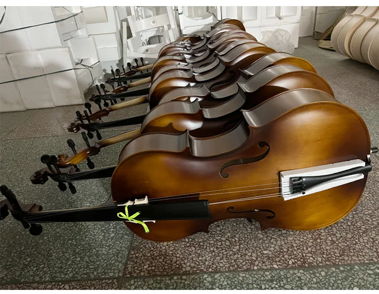 Coffee Plywood 4/4 Student Cello Musical Instrument & Affordable Price