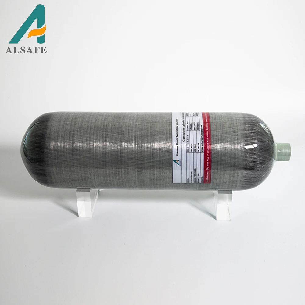 New 6.8L 30mpa Composite Carbon Fiber SCBA Tank by Alsafe