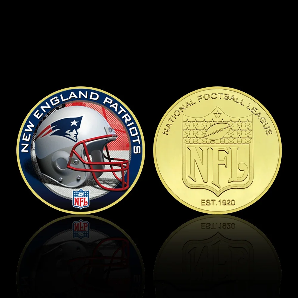 Custom Soft Enamel Arizona Patriots NFL Challenge Coins