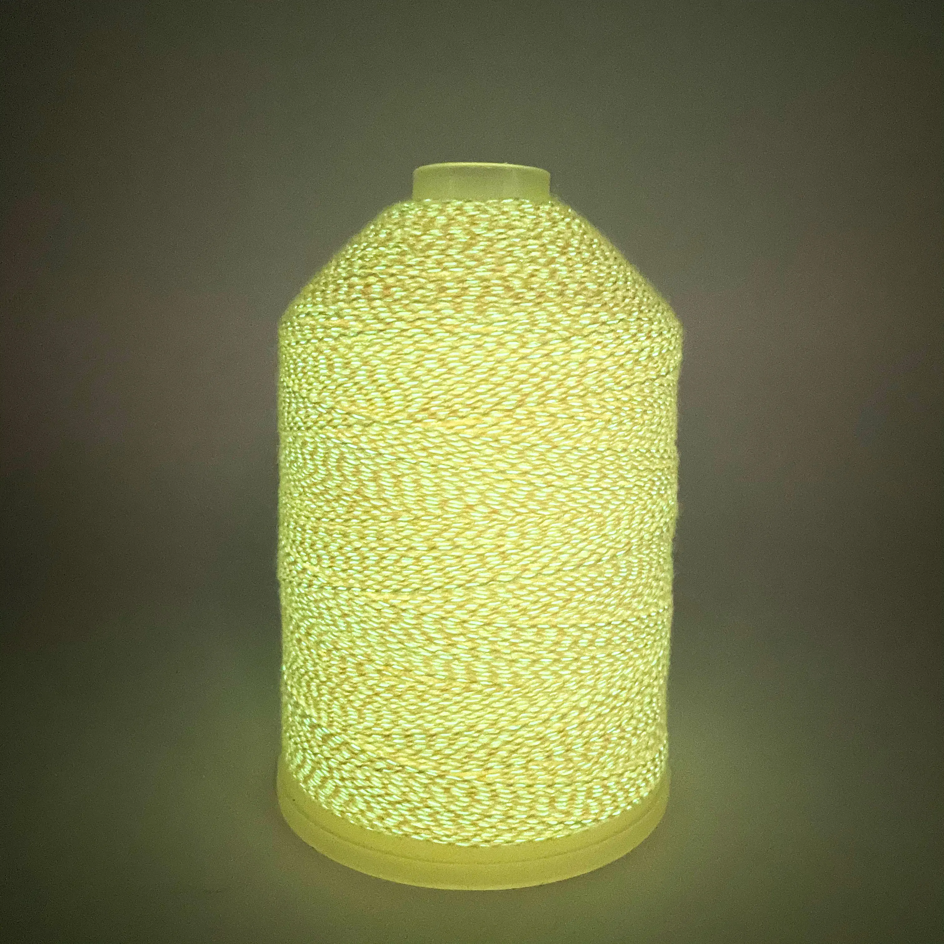 Glow in the Dark Yarn Knitting Luminous Weaving Yarn Super Bright Glow ...
