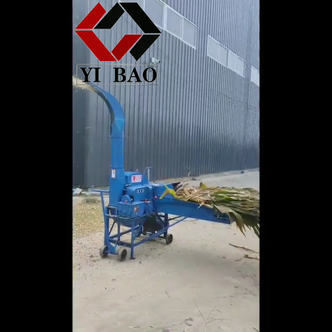 Silage Peanut Seedling Shredder Straw Kneading Machine Livestock Forage ...