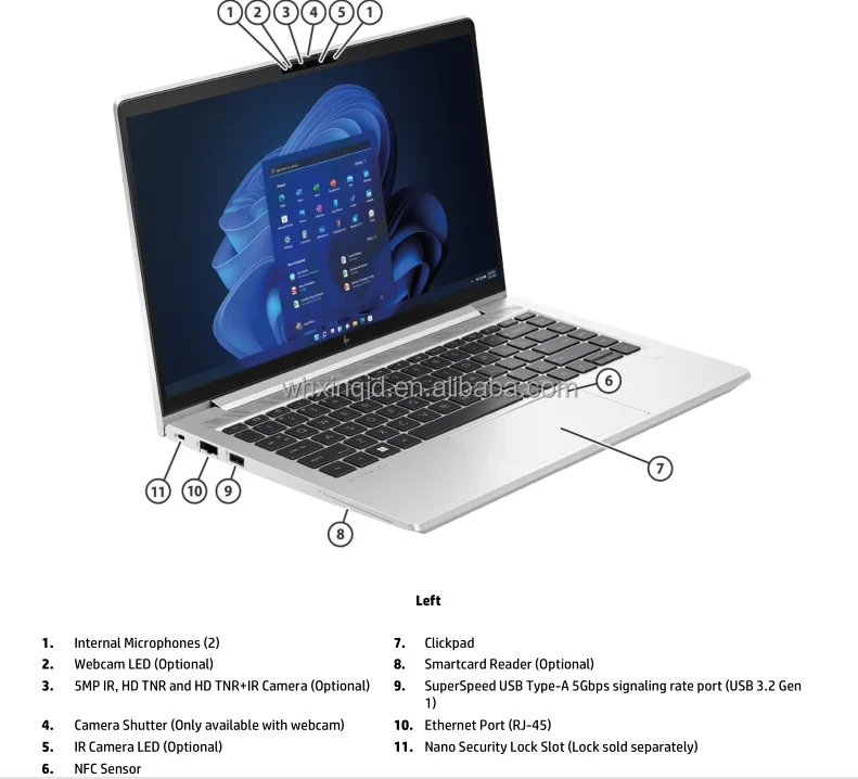 Hpe Elitebook 645 G10 Laptop 14inch Fhd R5-7530u With 16gb Ram And512gb ...