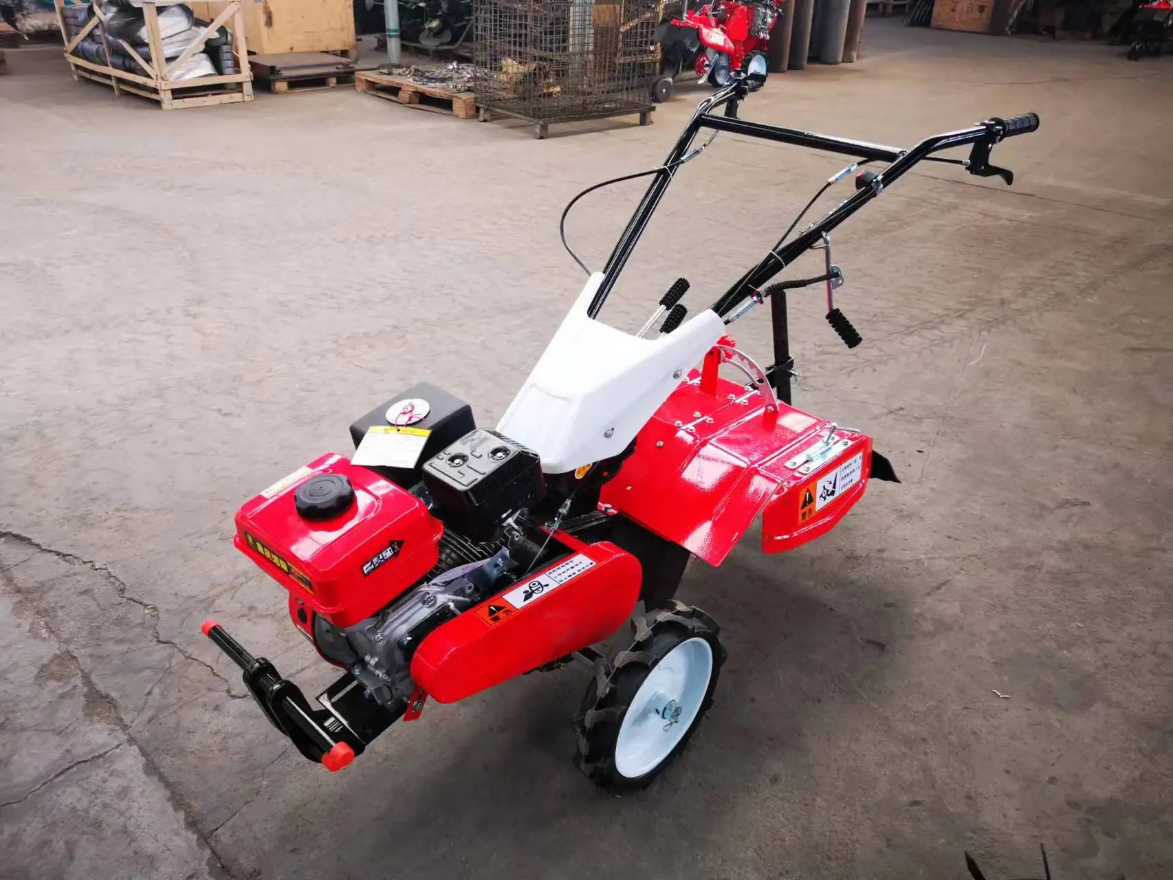 Mini Walk Behind Field Cultivator 1WGQ4-65A Directly Connected Rear ...
