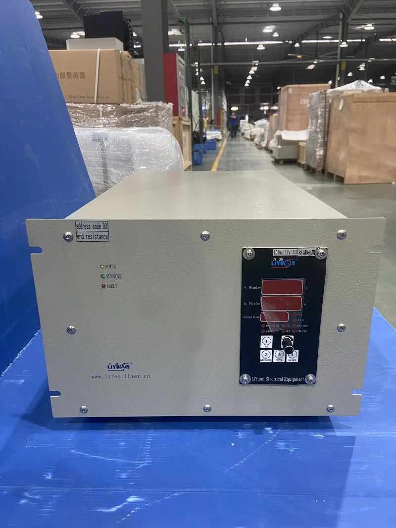 Igbt Based Rectifier 12v 100a Copper Electroplating Rectifier Machine ...